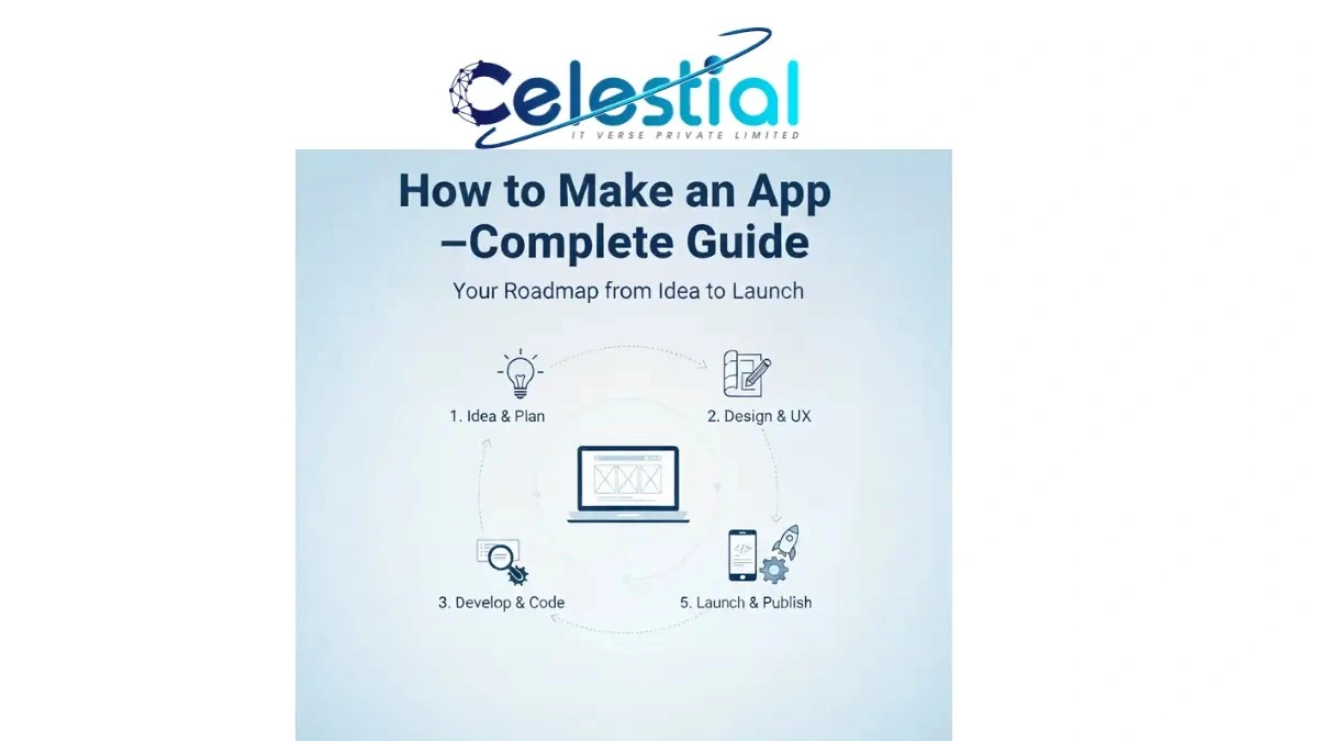 #1 How to Make an App—Complete Guide - CELESTIAL IT VERSE PRIVATE ...